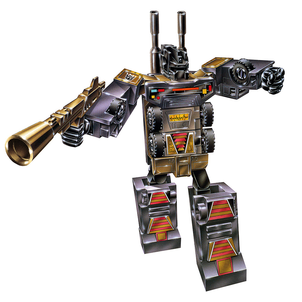 Classic Transformers Box Art Transformers: Vintage G1 Constructicon