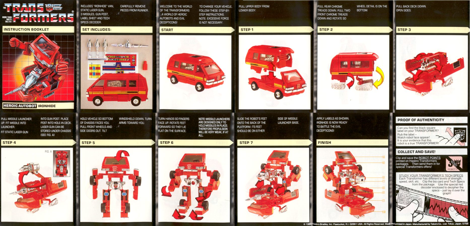Ironhide (G1)/toys - Transformers Wiki