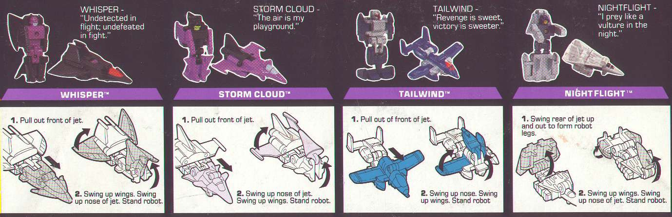 Whisper (G1) - Transformers Wiki